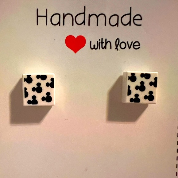 Lego | Toys | Mickey Mouses Lego Stud Earrings | Poshmark